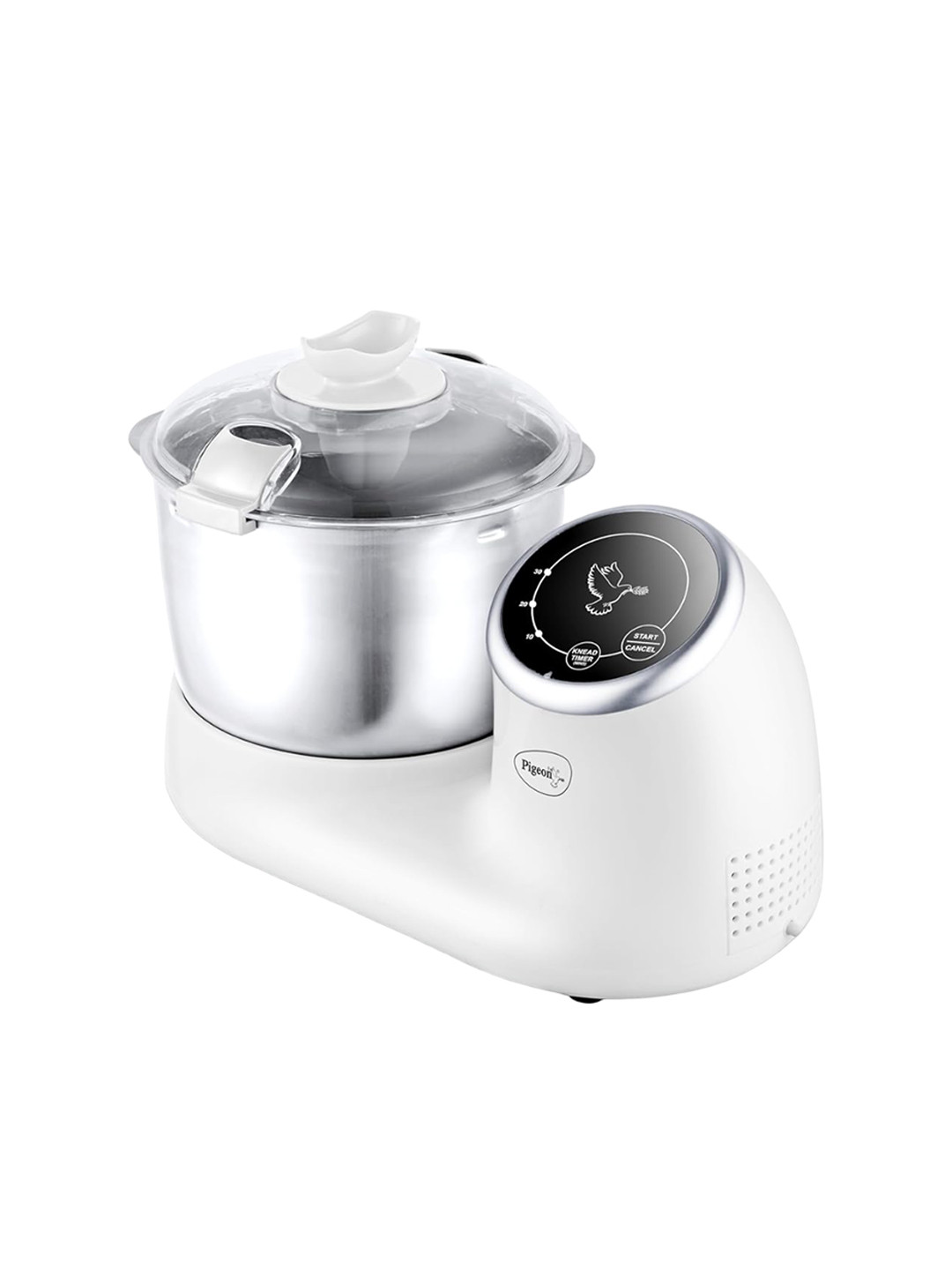 Buy Pigeon Automatic Electric Atta Kneader & Dough Maker With 2 Jars ...