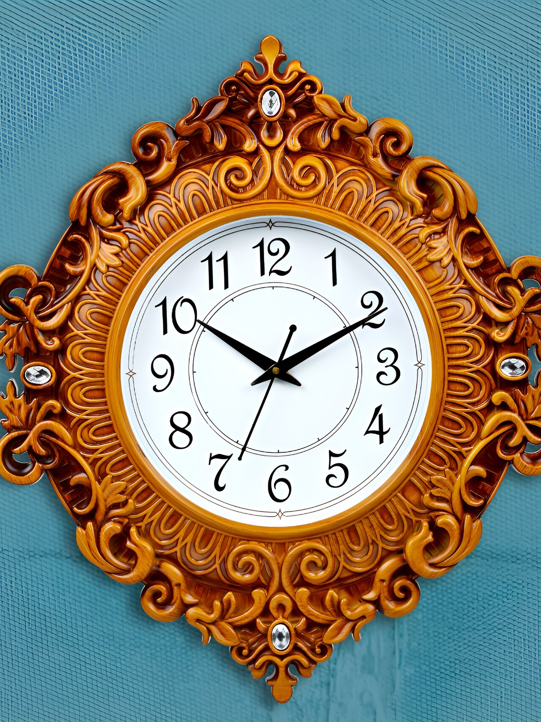 Buy Attractionz Beige Wall Clock - Clocks for Unisex 29325920 | Myntra