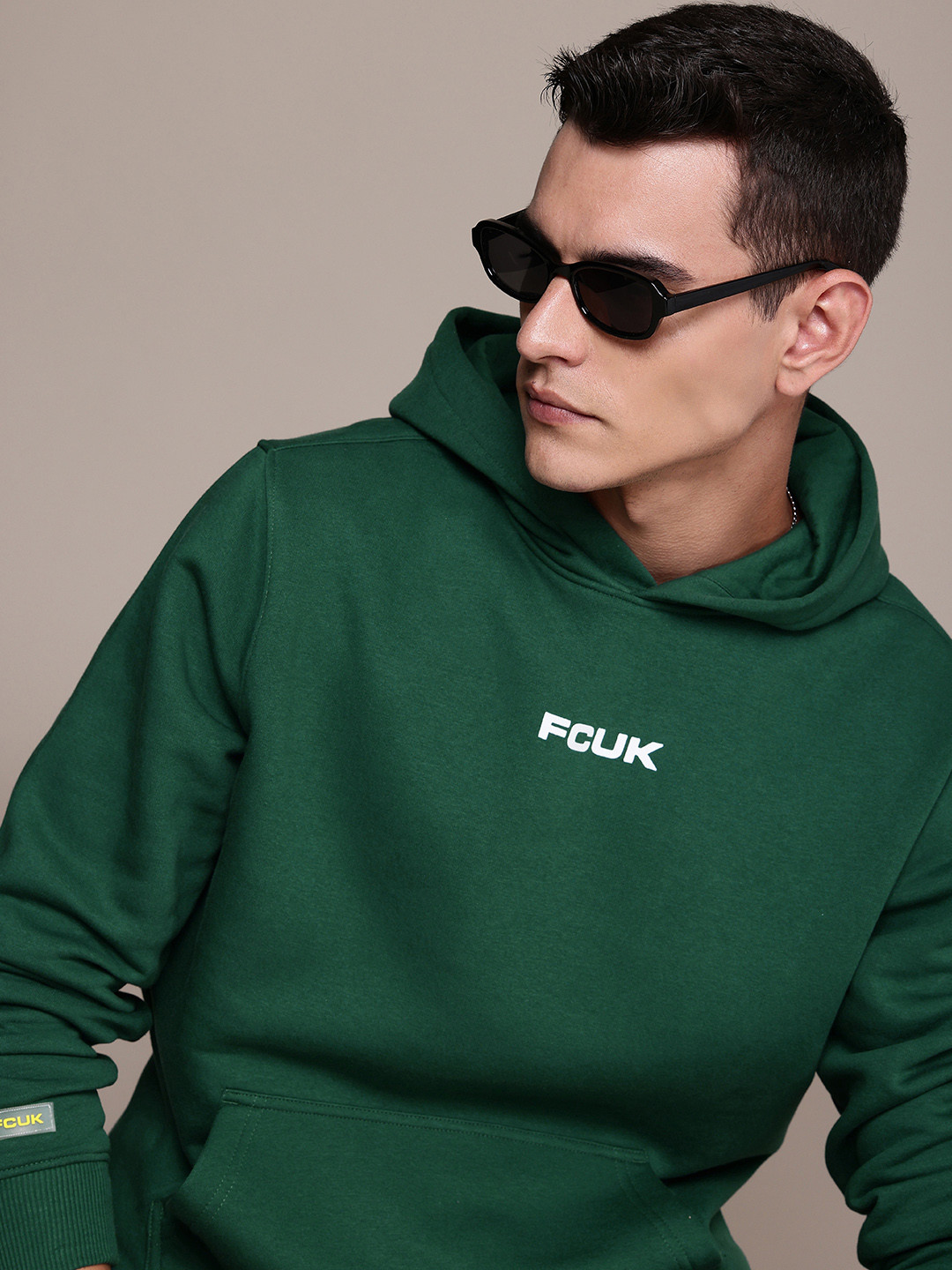 Buy FCUK Hooded Sweatshirt - Sweatshirts for Men 29330678 | Myntra