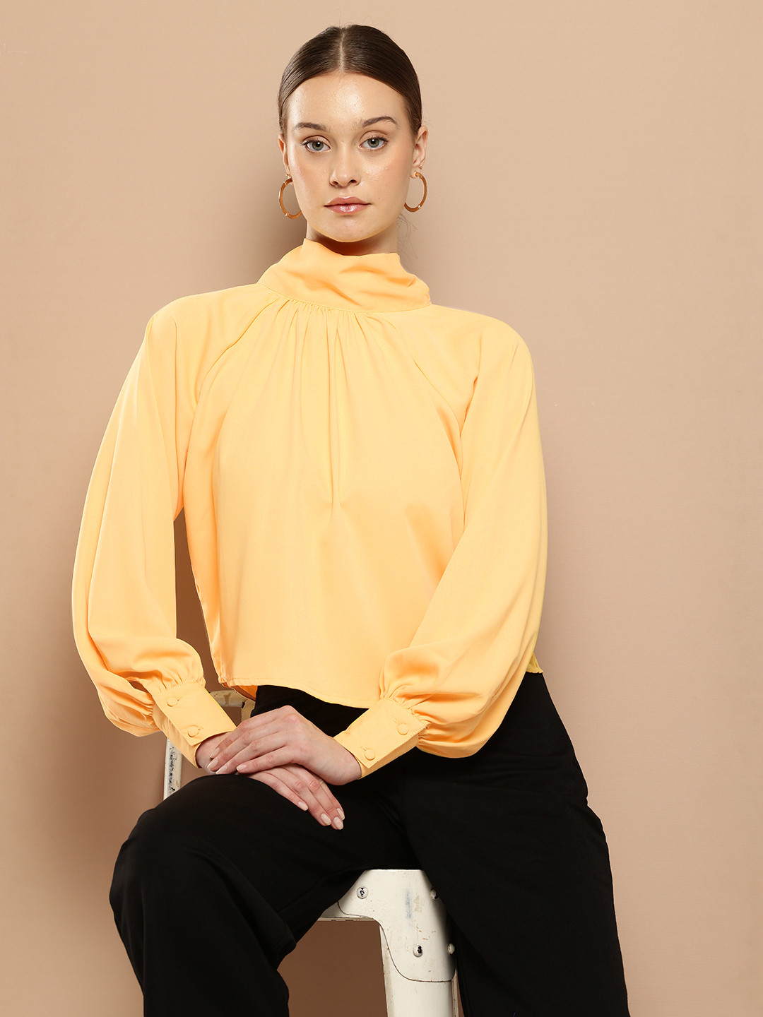 Buy Her By Invictus High Neck Regular Top - Tops for Women 29331594 ...