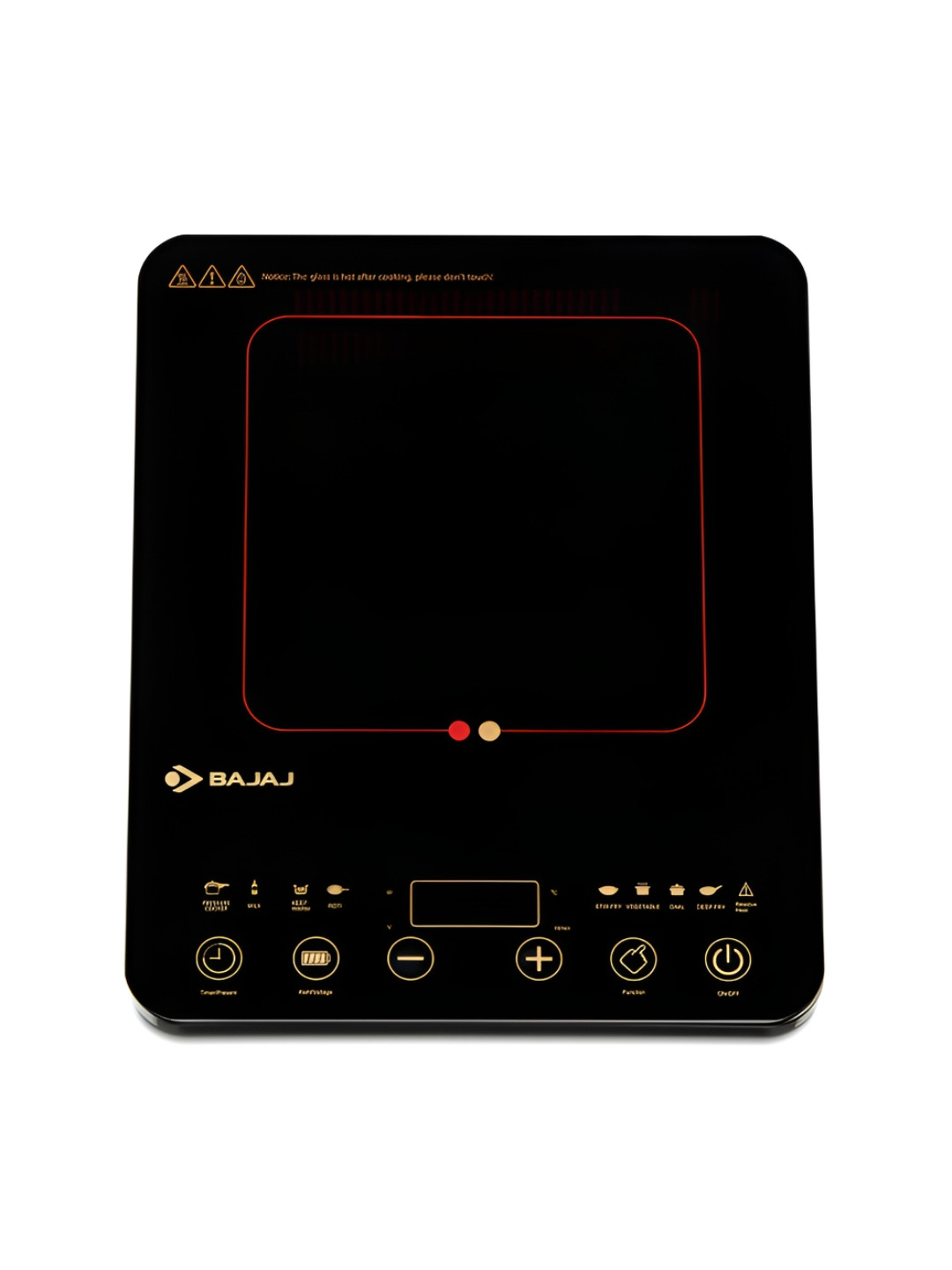 Buy Bajaj Majesty Black Slim Induction Cooktop 2100 W - Induction ...