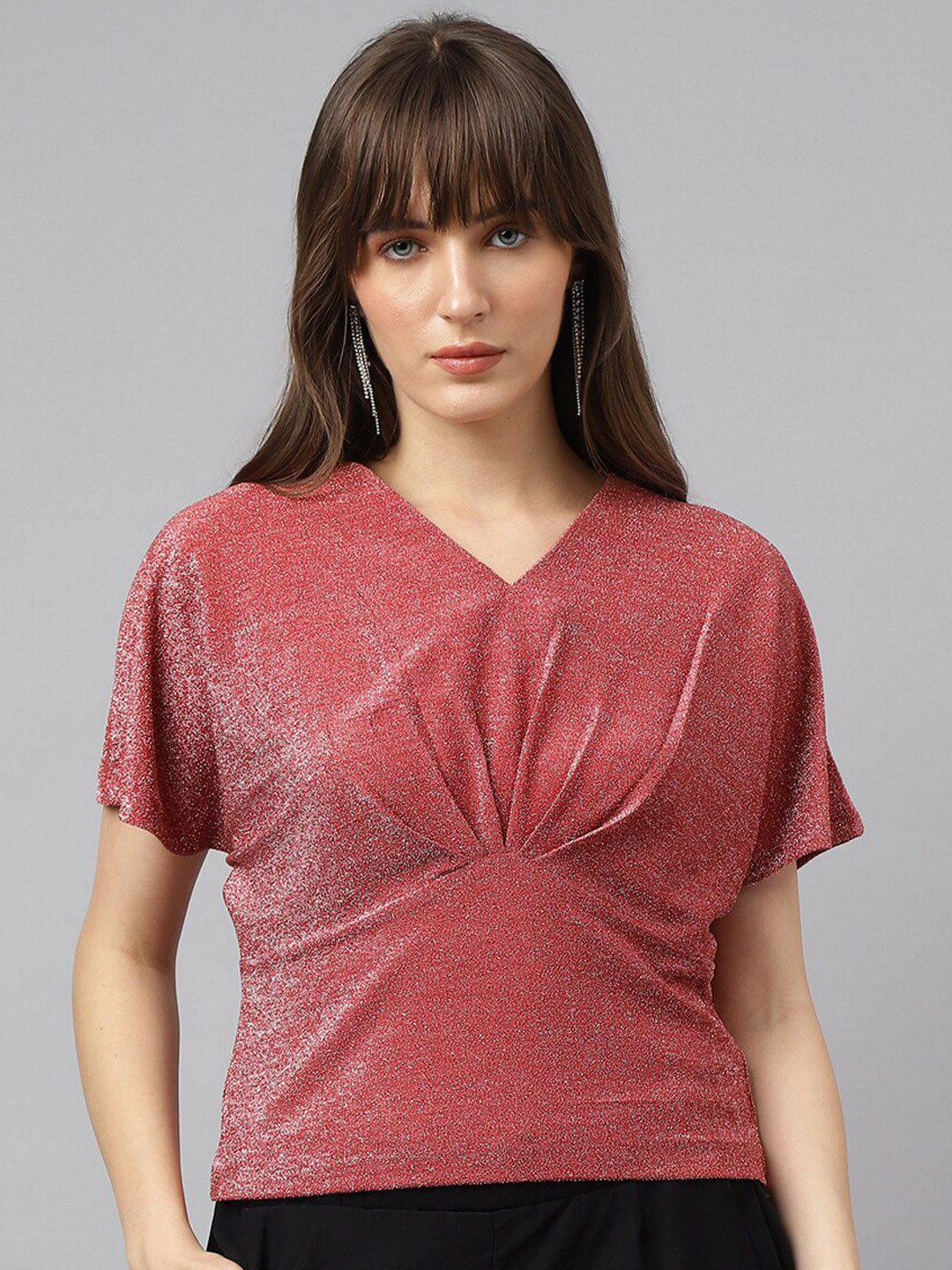Buy Latin Quarters Extended Sleeves Crop Top - Tops for Women 29340782 ...