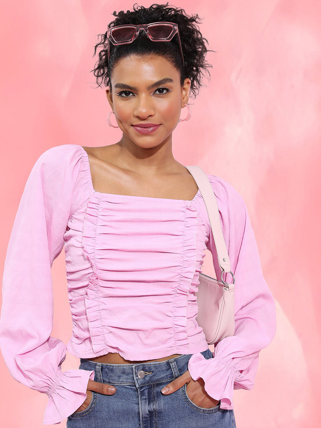 Buy Tokyo Talkies Women Striped Twisted Top - Tops for Women 29345432 ...