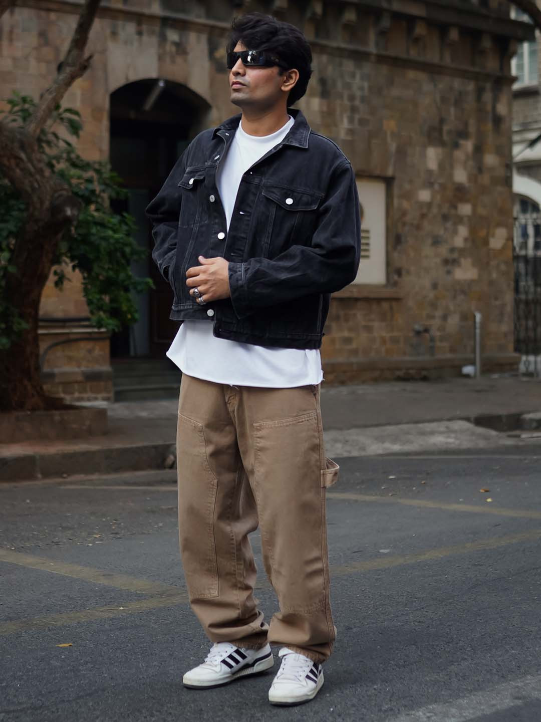 Buy Powerlook Men Boyfriend Fit Pure Denim Cargo Jeans - Jeans for Men ...