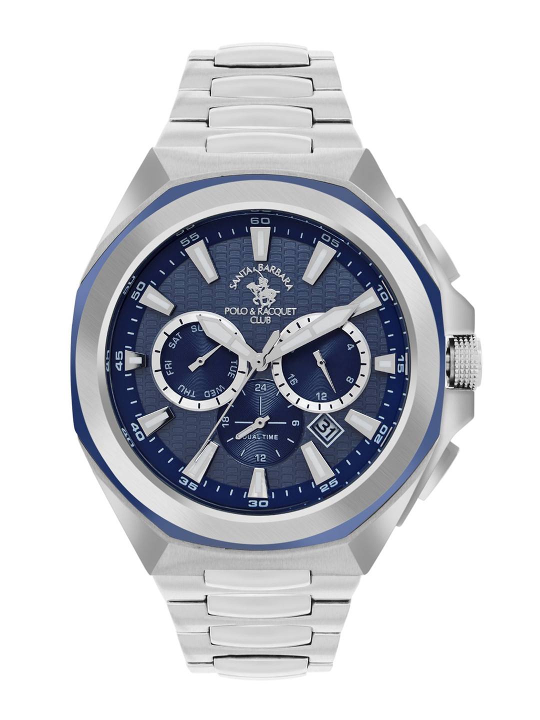 Buy SANTA BARBARA POLO & RACQUET CLUB Men Analogue Chronograph Watch SB ...