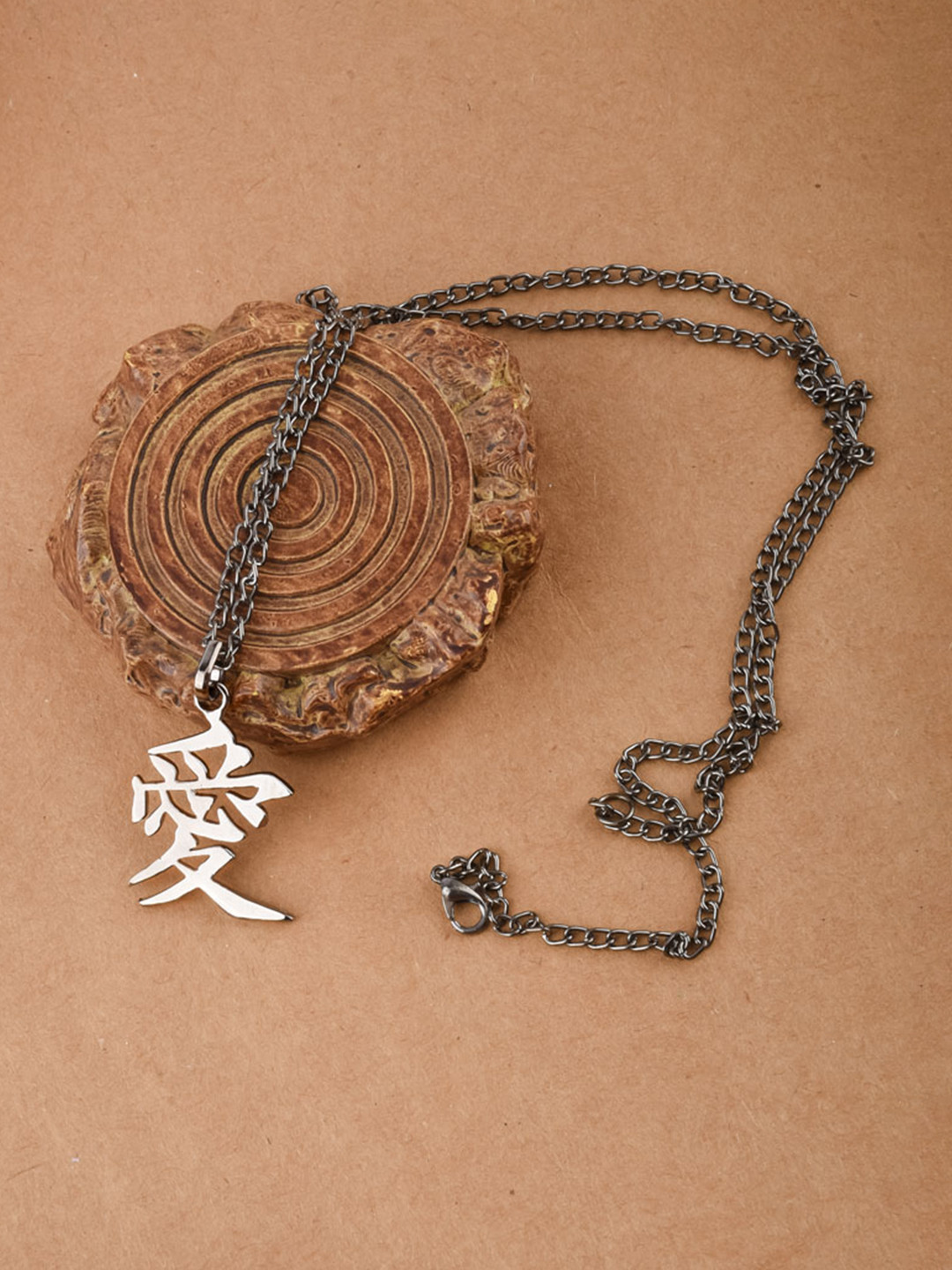 Buy COMICSENSE Unisex Naruto Anime Gaara Metal Necklace Pendant ...