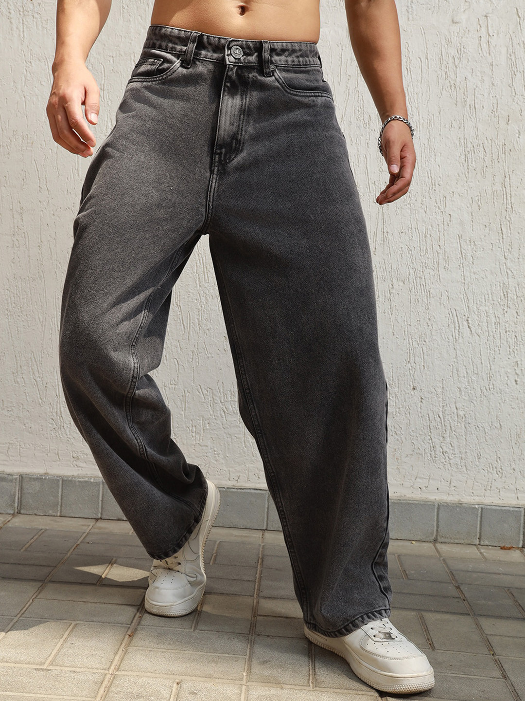 Buy Hubberholme Men Relaxed Fit Clean Look Jeans - Jeans for Men ...