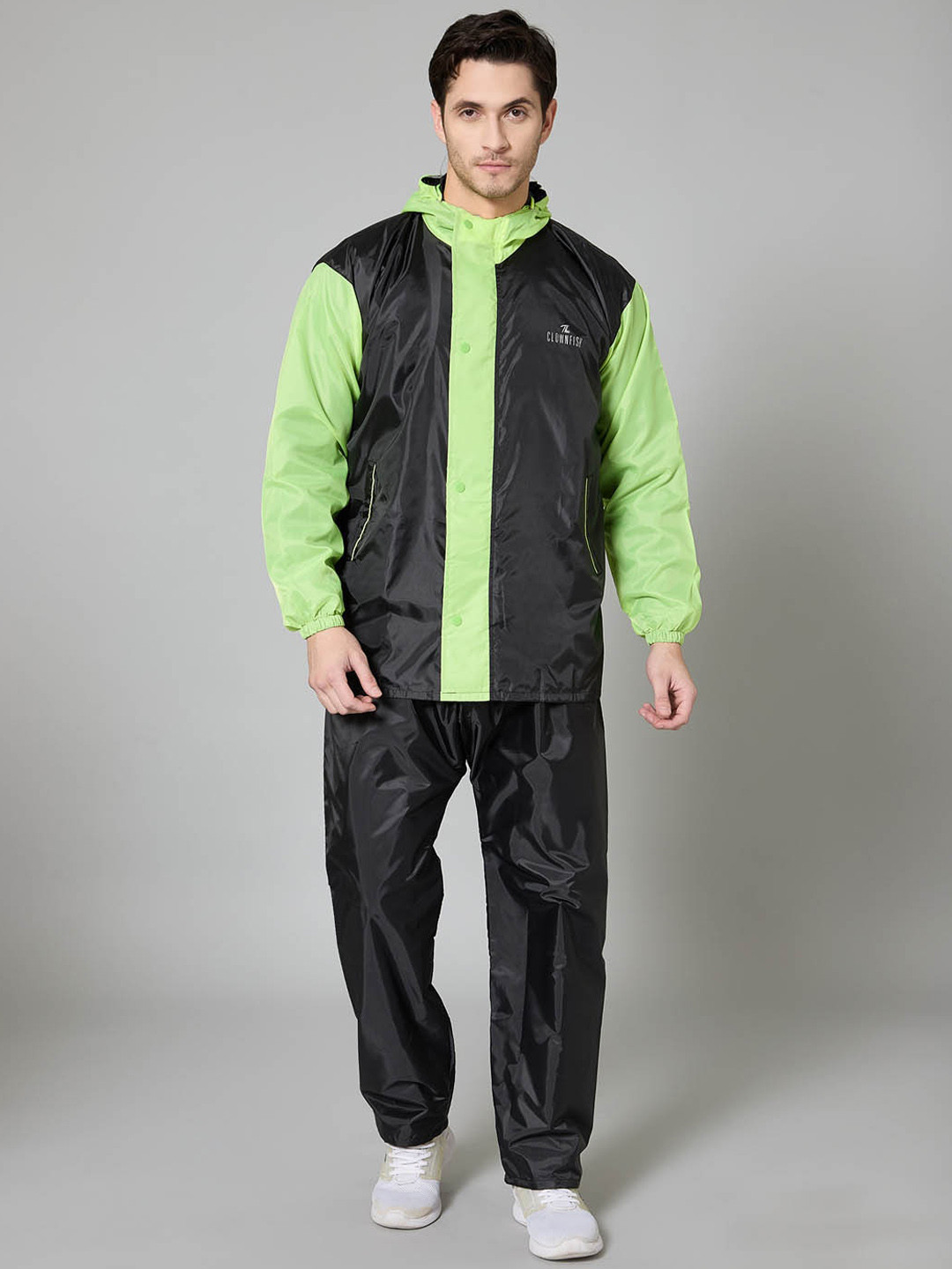 Buy THE CLOWNFISH Waterproof Double Layer Rain Suit - Rain Suit for Men ...