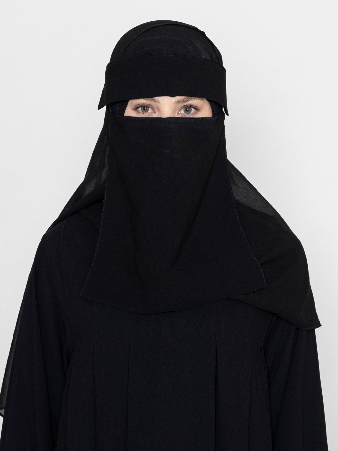 Buy SANASH Collections Short Naqab With Flap - Burqas for Women ...