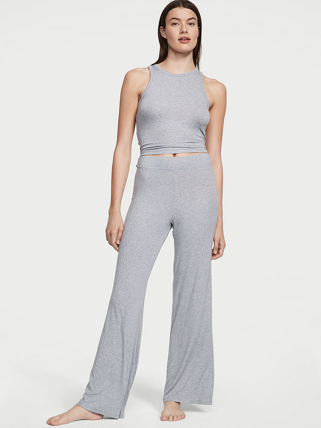 Buy Victoria's Secret Ribbed Night Suit - Night Suits for Women ...