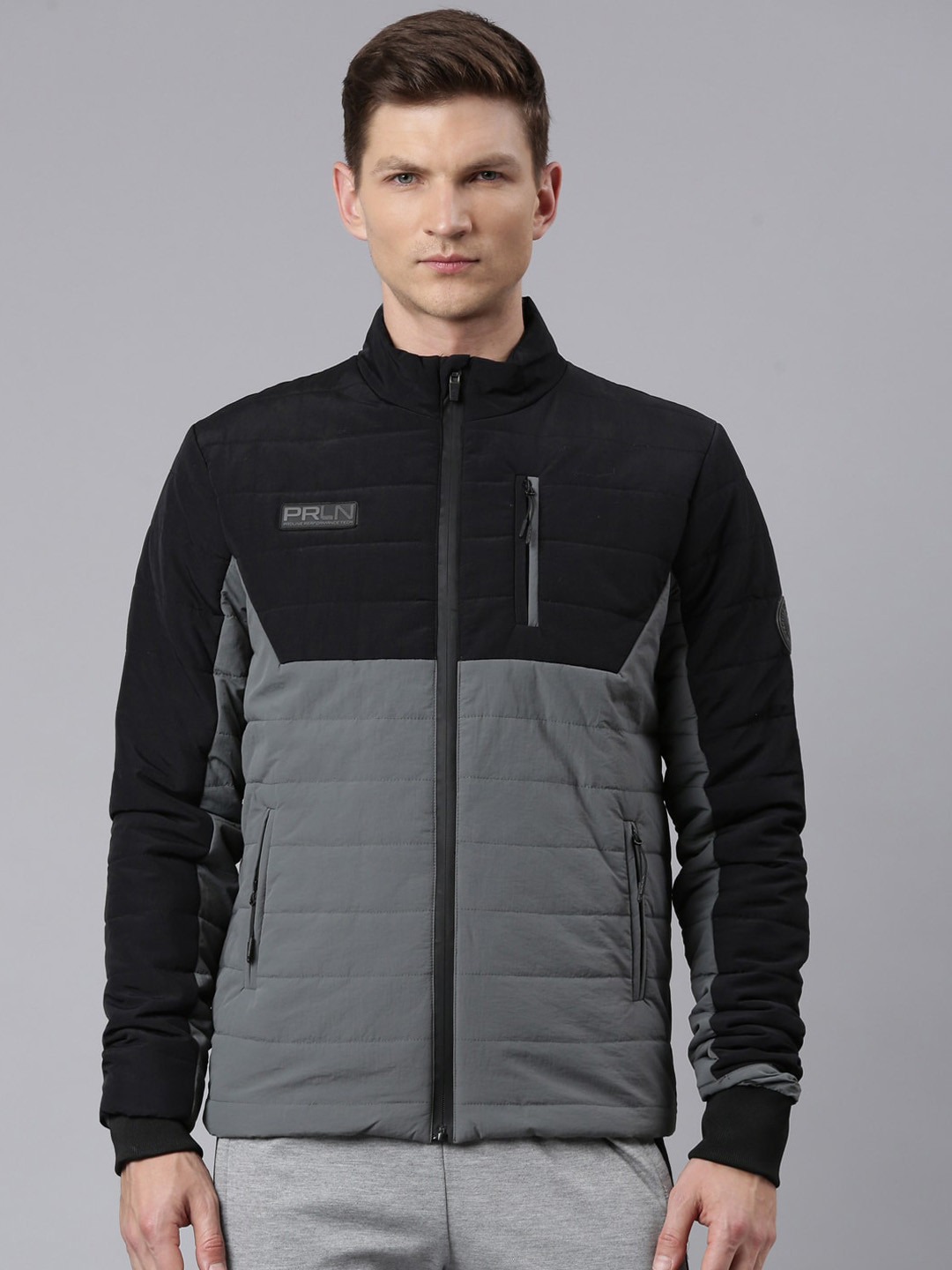 Buy Proline Colourblocked Water Resistant Padded Jacket - Jackets for ...