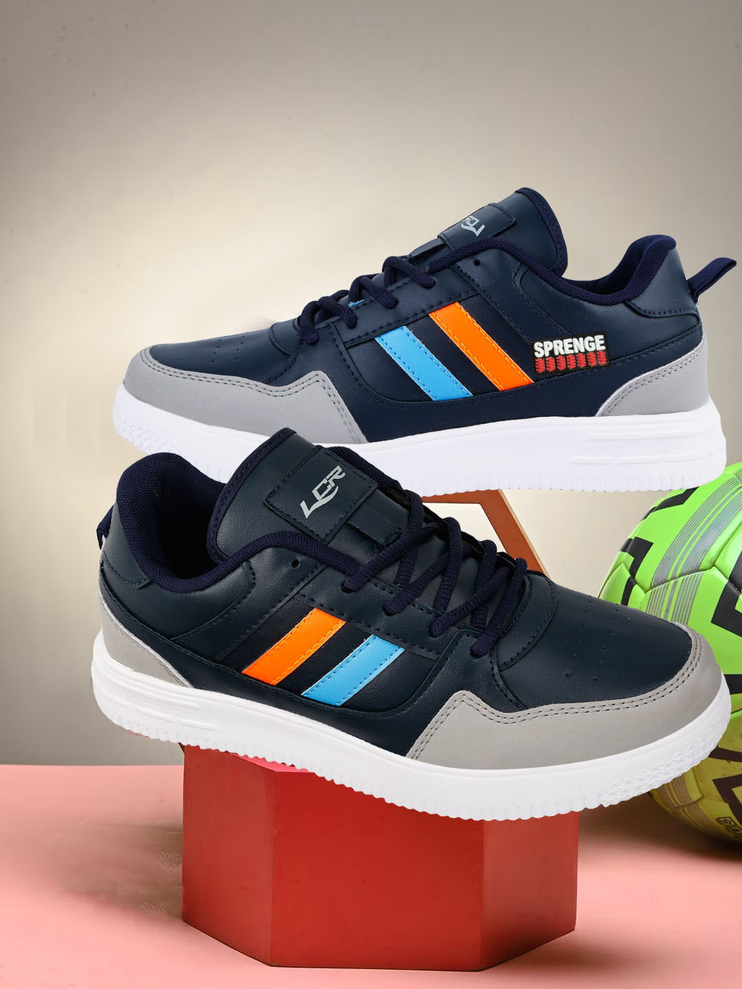 Buy Lancer Men Round Toe Memory Foam Sneakers - Casual Shoes for Men ...