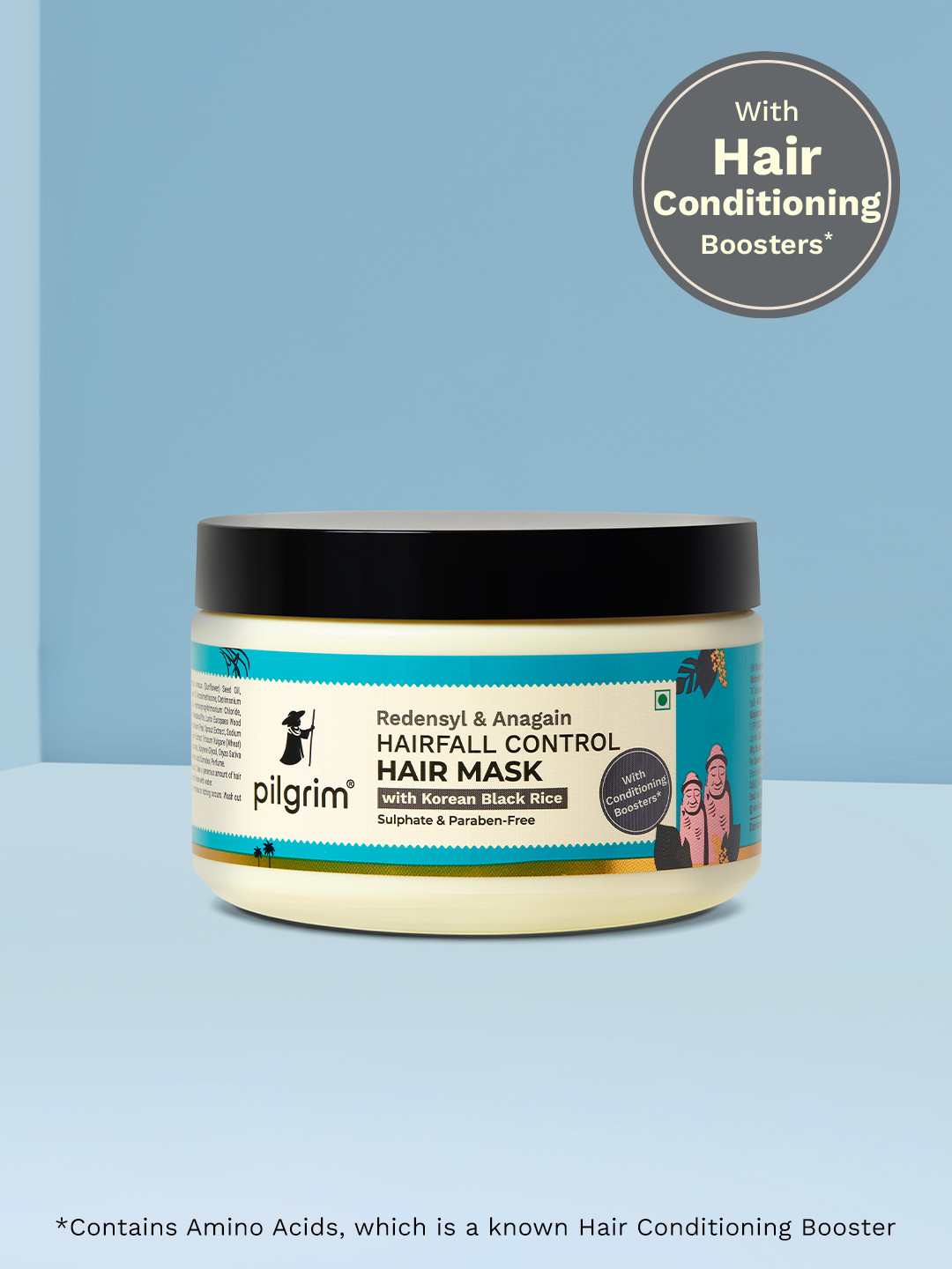 Buy Pilgrim Redensyl & Anagain Hair Fall Control Mask 200g - Hair Masks ...