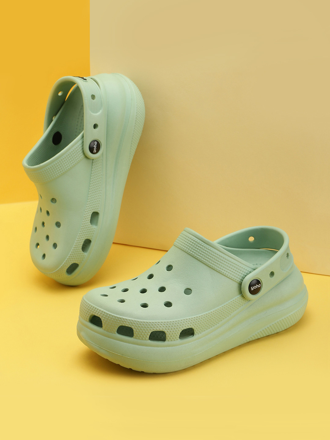 Buy Yoho Women High Heel Clogs - Flip Flops for Women 29425556 | Myntra