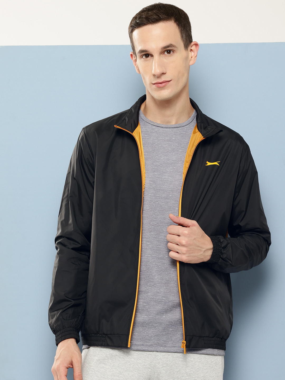 Buy Slazenger Printed Athleisure Jacket - Jackets for Men 29431186 | Myntra