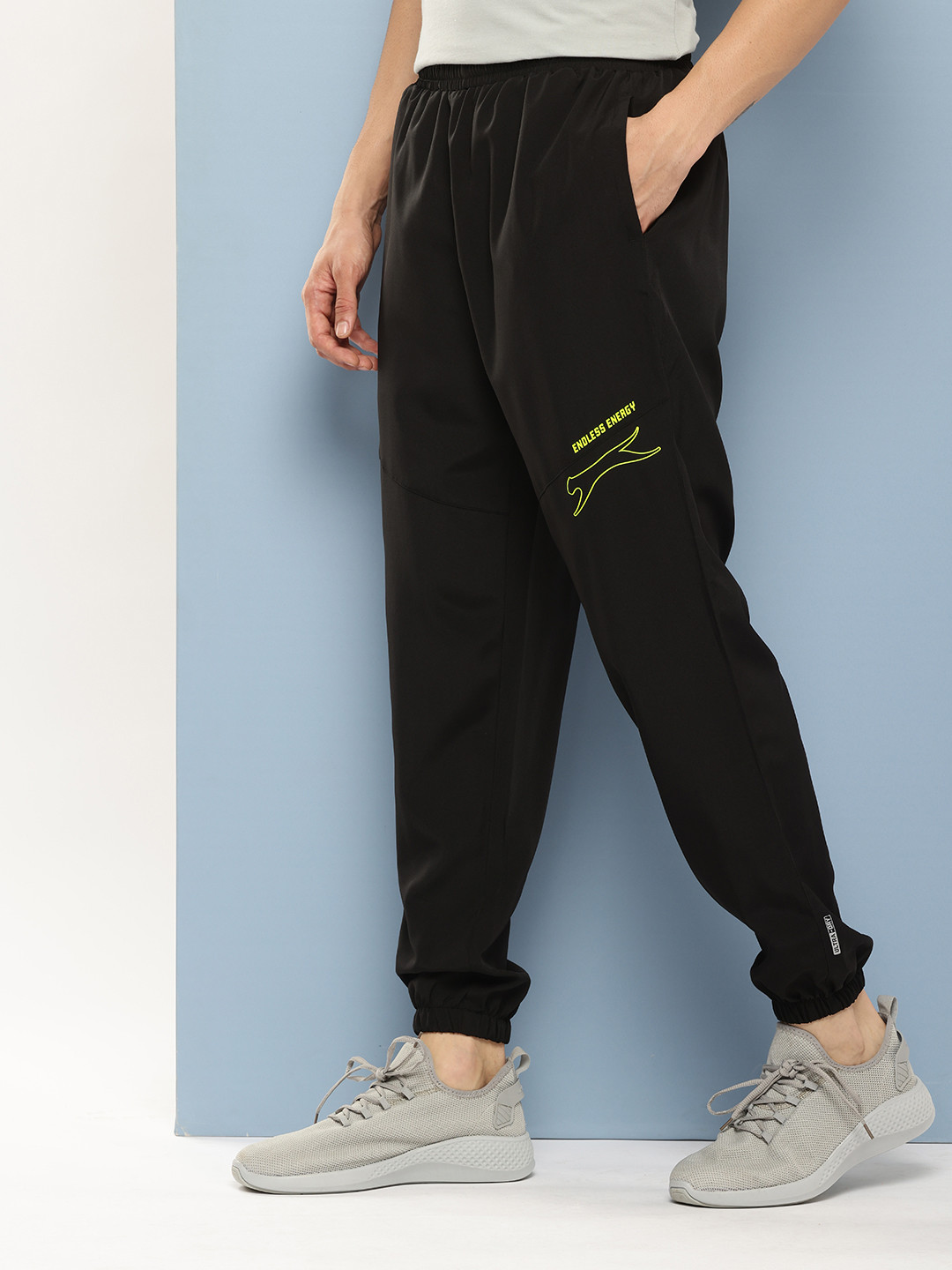 Buy Slazenger Men Ultra Dry Sports Joggers - Track Pants for Men ...