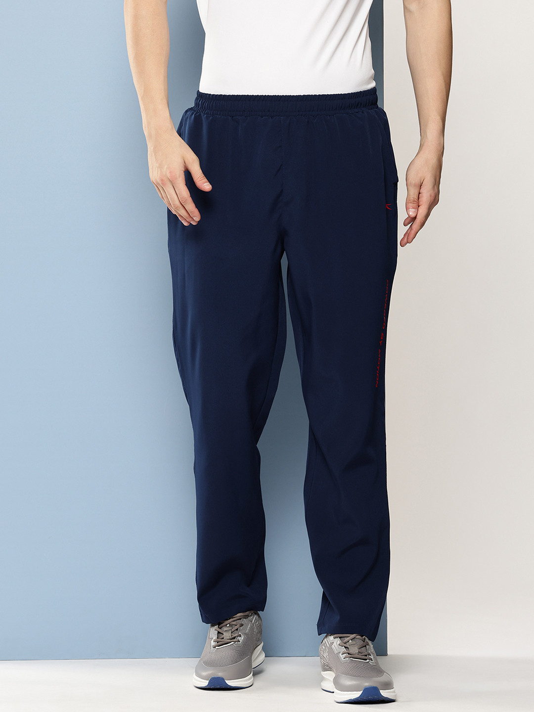 Buy Slazenger Men Active Track Pants With Reflective Detail - Track ...