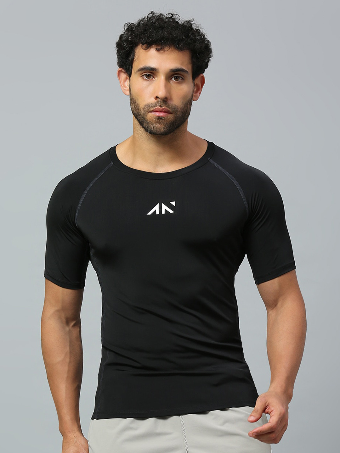 Buy AESTHETIC NATION Men Dri FIT Pockets Compression T Shirt - Tshirts ...