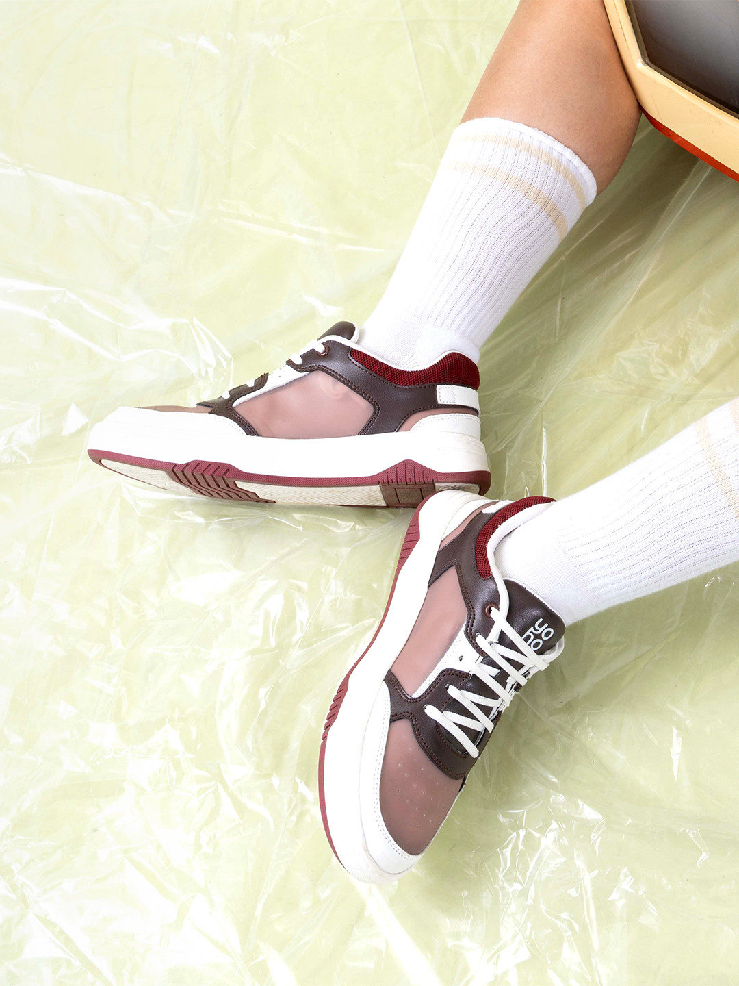 Buy Yoho Women Firefly Transparent Sneakers - Casual Shoes for Women ...