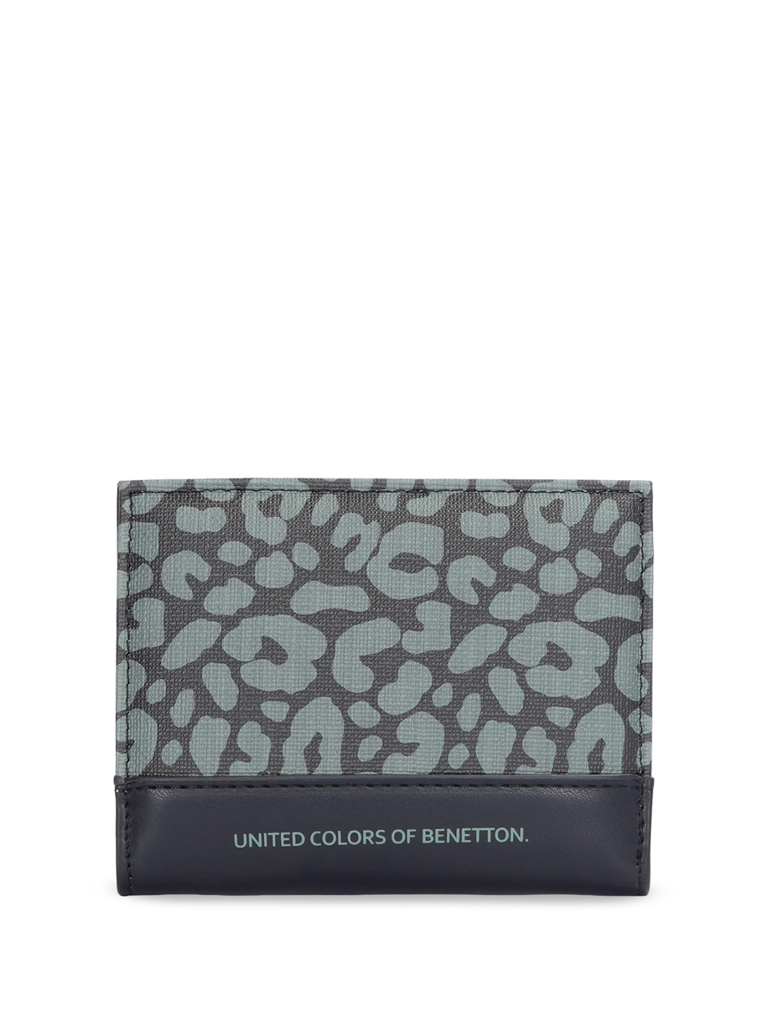 Buy United Colors Of Benetton Abstract Printed Two Fold Wallet ...