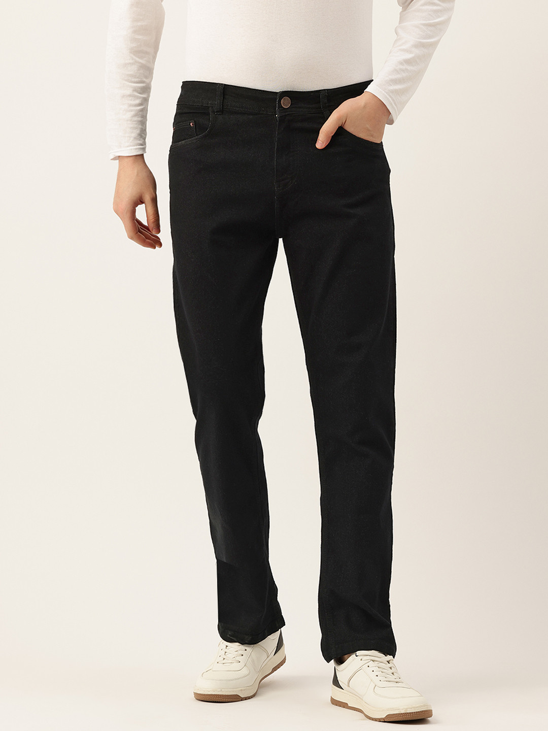 Buy PARIS HAMILTON Men Straight Fit Stretchable Jeans - Jeans for Men ...