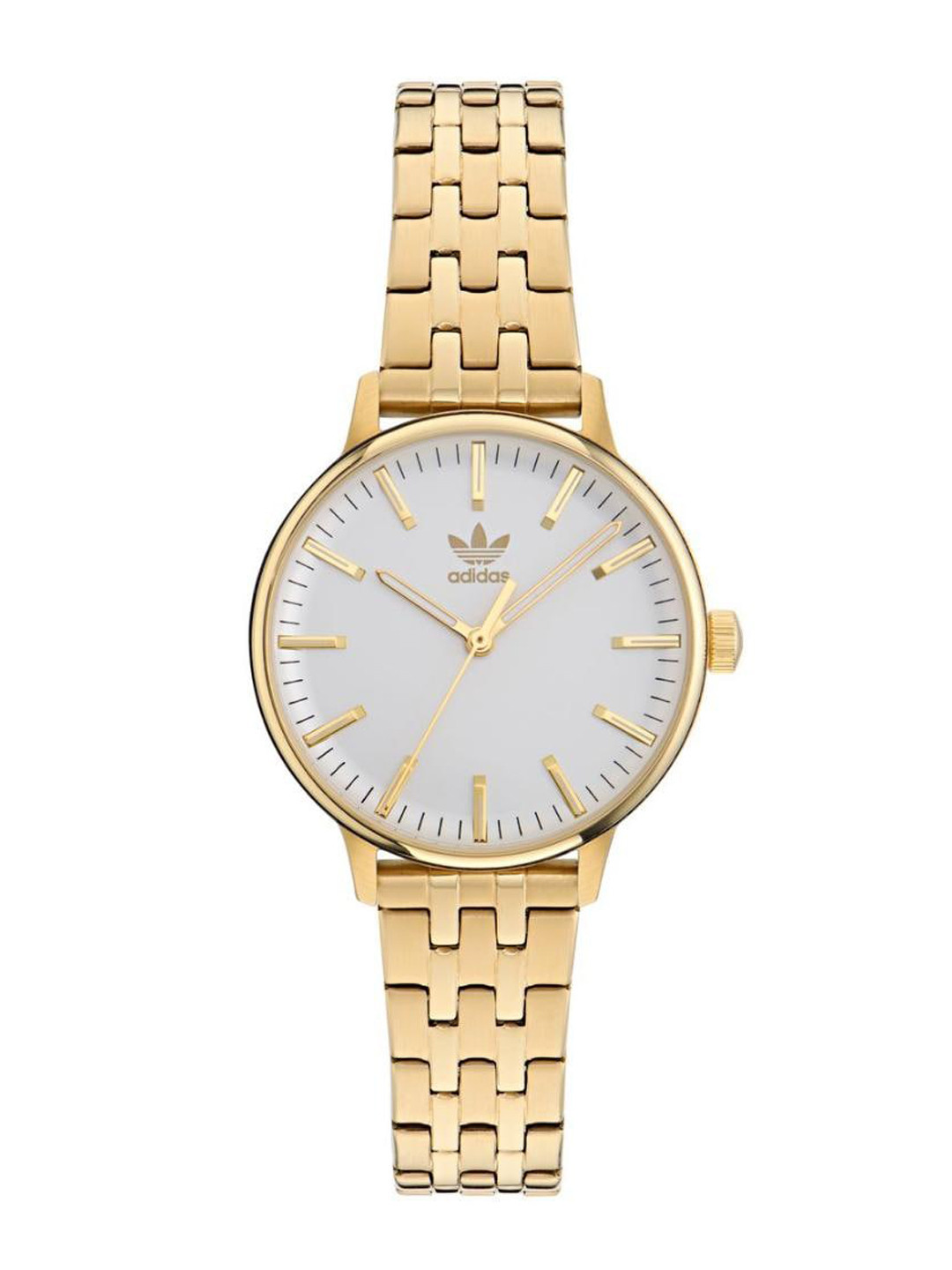 Buy ADIDAS Originals Unisex Brass Dial Bracelet Style Straps Analogue ...