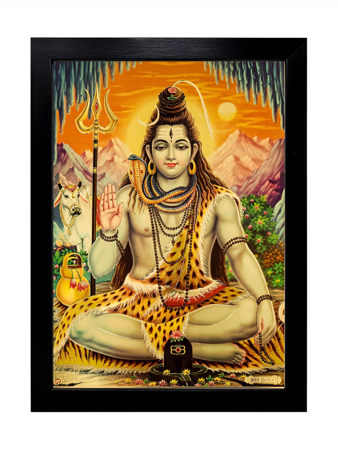 Buy Hawai Black & Green Lord Shiva Mahadev Bholenath Sankar Religious ...