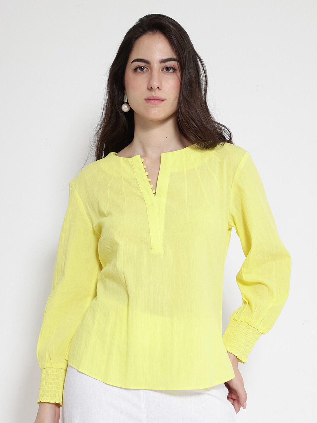 Buy RAREISM Round Neck Cotton Top - Tops for Women 29474176 | Myntra