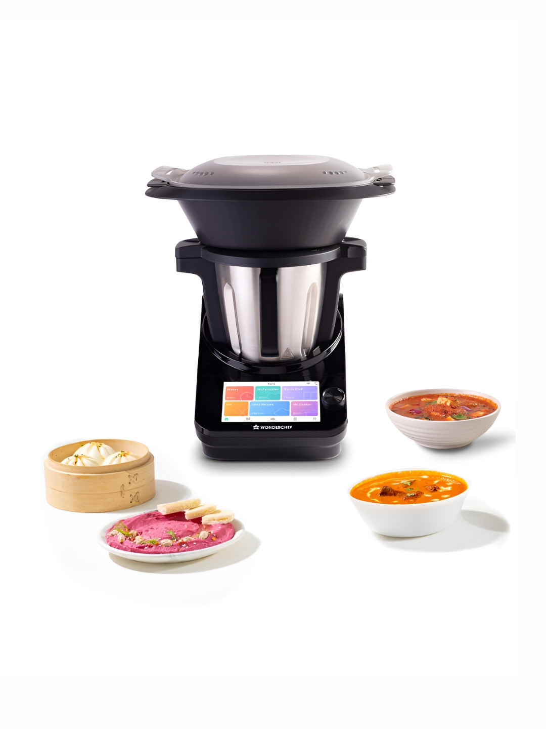 Buy Wonderchef Chef Magic Black All In One Kitchen Robot - Electric ...