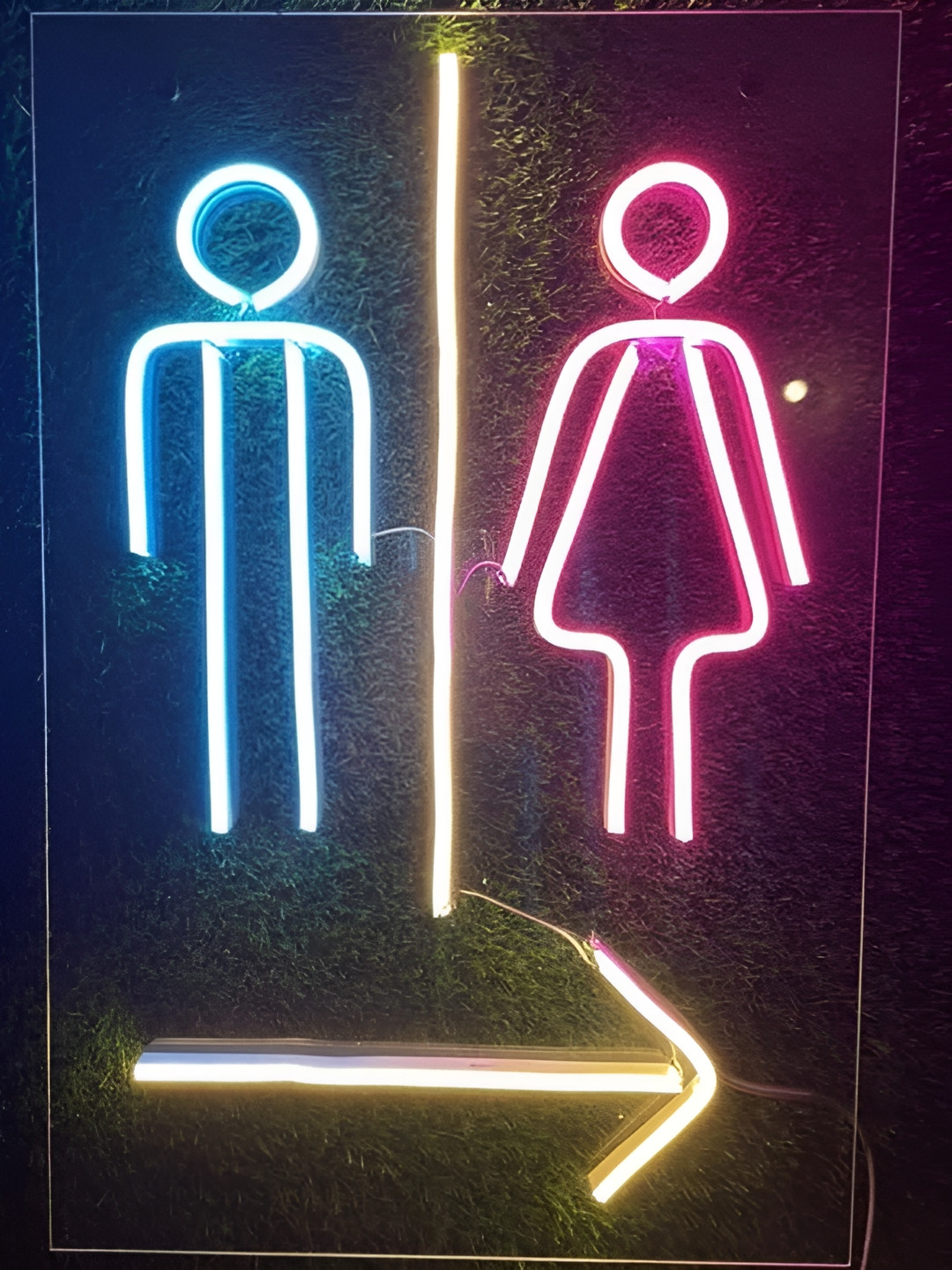 Buy The Party Planet Blue & Pink LED Neon Light - String Lights for ...