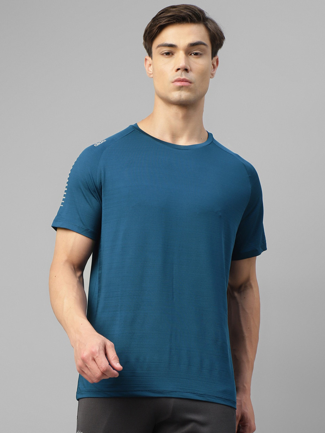 Buy DIDA Short Sleeves Round Neck Dri FIT Knitted T Shirt - Tshirts for ...