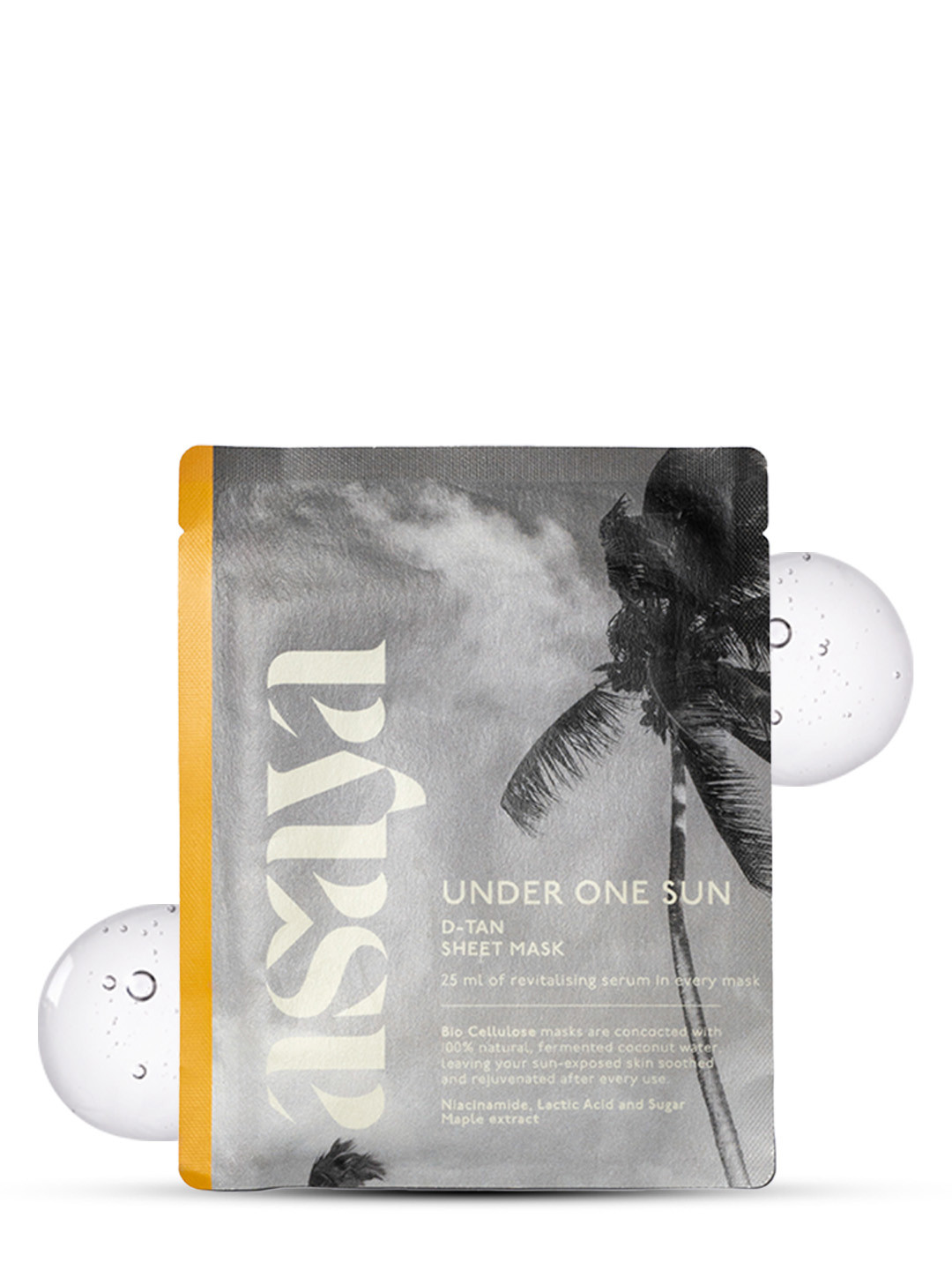 Buy Asaya D Tan Sheet Mask Enriched With Niacinamide Lactic Acid For ...