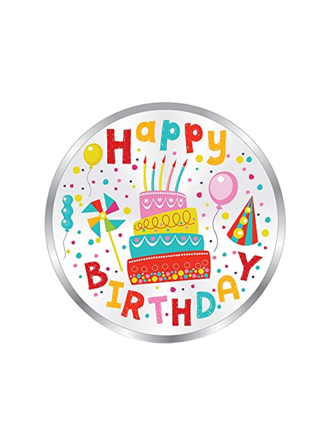 Buy Precious Moments Happy Birthday 999 Pure Silver Coin 20 Gram ...