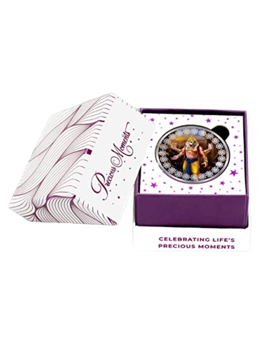 Buy Precious Moments Narasimha (999) Pure Silver Coin 20gm - Silver ...