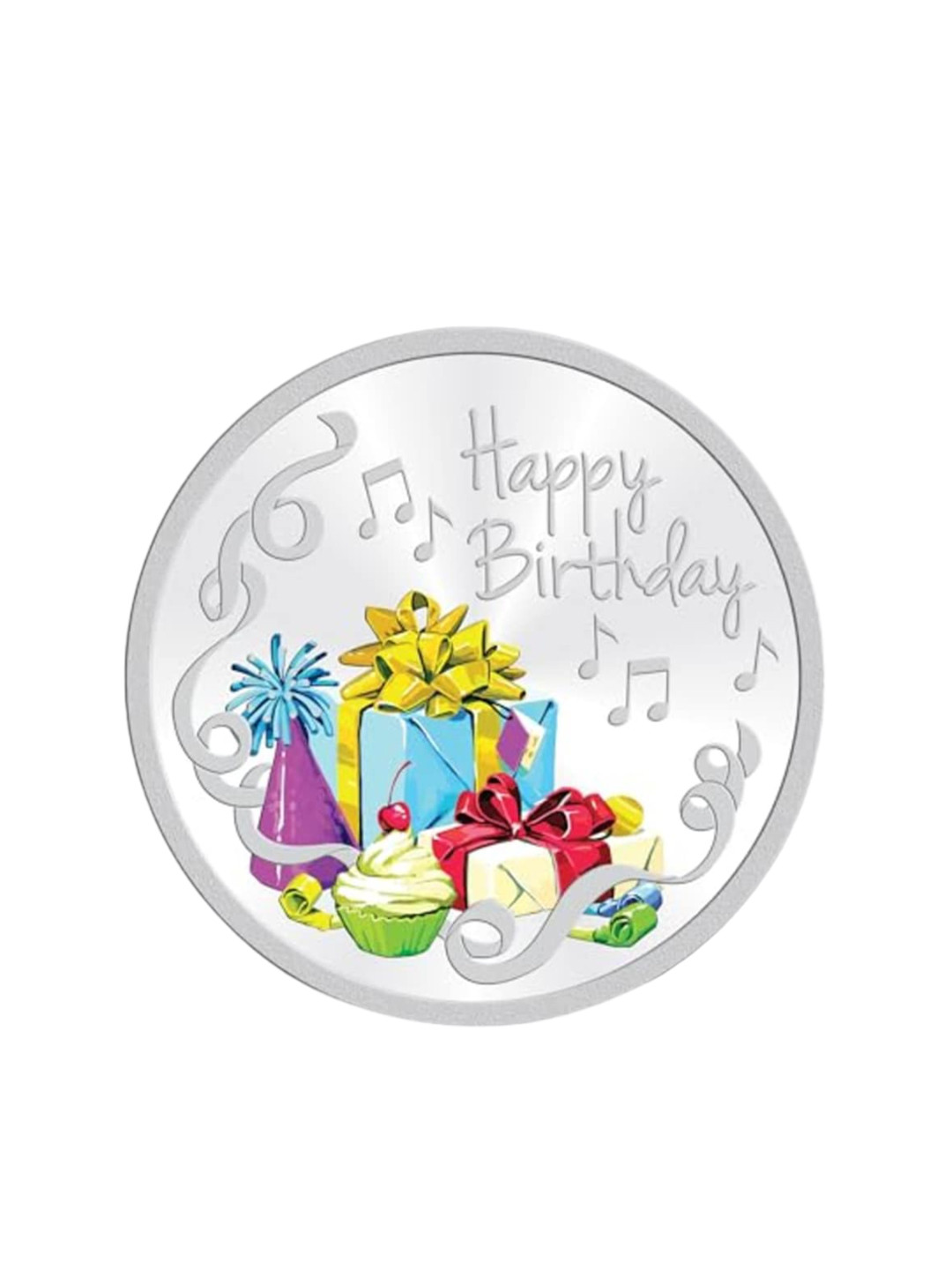 Buy Precious Moments Happy Birthday 999 Pure Silver Coin 10 Gram ...