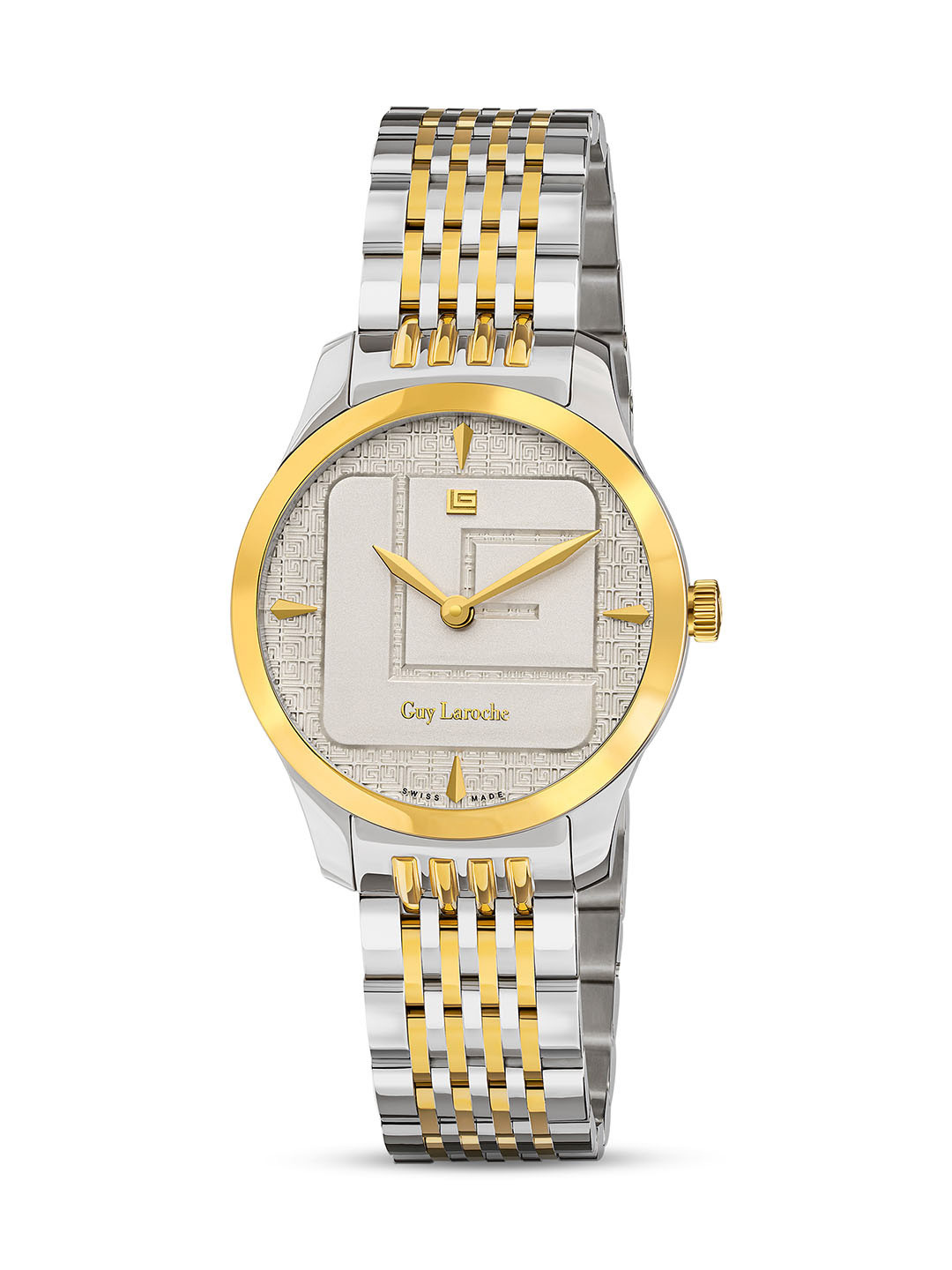 Buy Guy Laroche Maxime Women Stainless Steel Straps Analogue Swiss Made ...