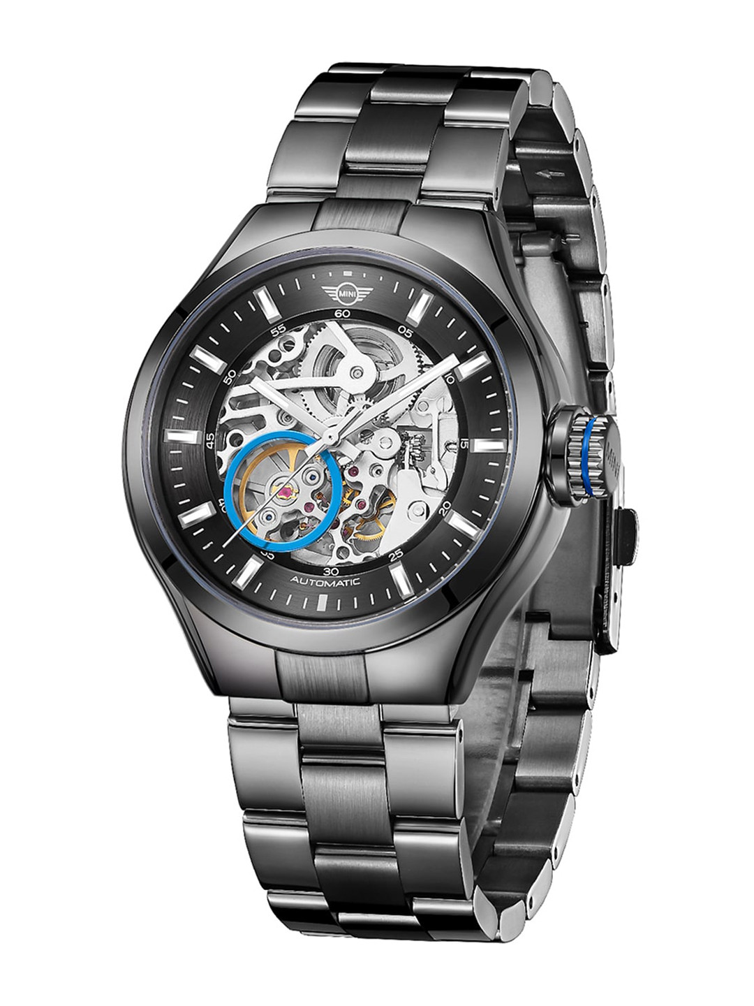 Buy MINI Cooper Unisex Stainless Steel Strap Automatic Watch - Watches ...