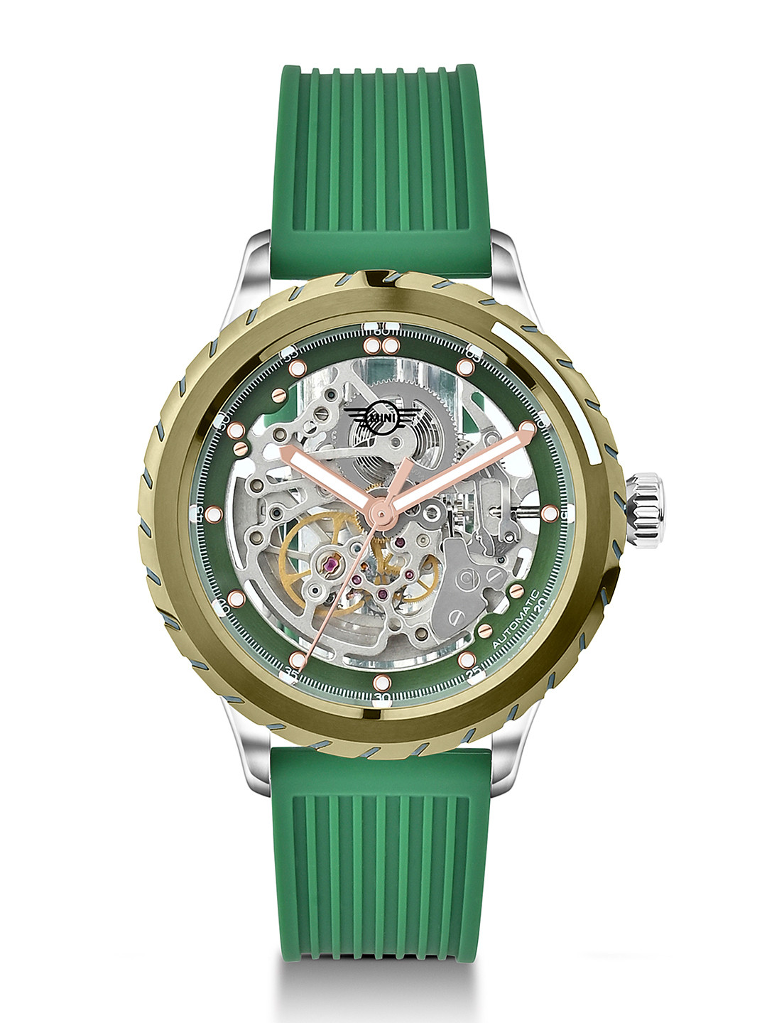 Buy MINI Cooper Unisex Silicone Strap Automatic Watch - Watches for ...