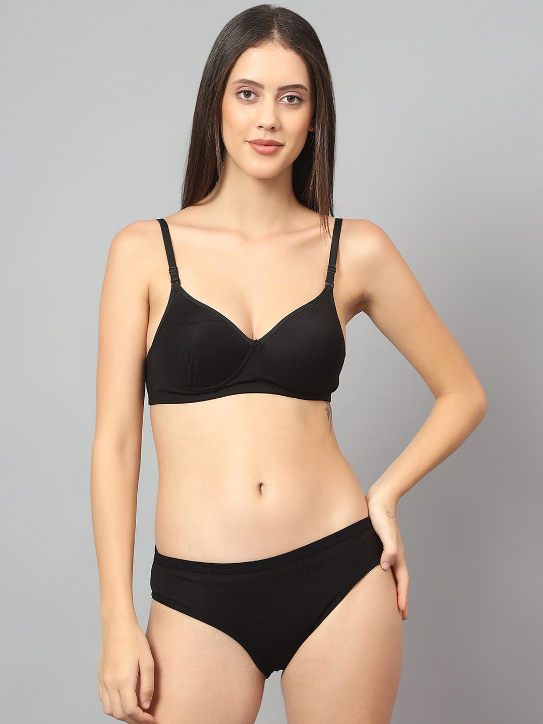 Buy JJAAGG T Shoulder Straps Lightly Padded Lingerie Set JAG WL 153 24 - Lingerie Set for Women ...