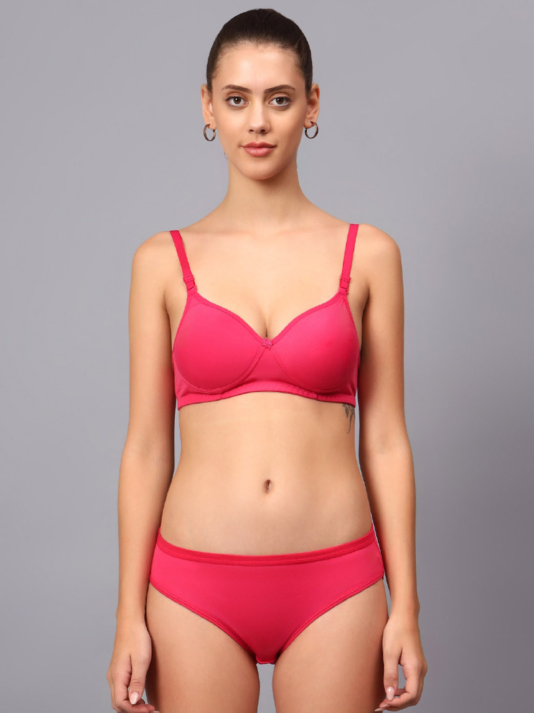 Buy JJAAGG T Lightly Padded Lingerie Set JAG WL 148 24 - Lingerie Set for Women 29535384 | Myntra