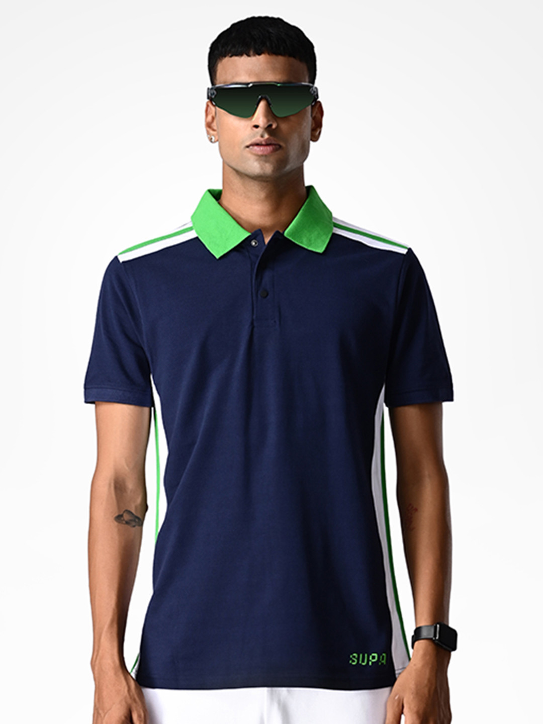 Buy Supa Polo Collar Cotton T Shirt - Tshirts for Men 29535476 | Myntra