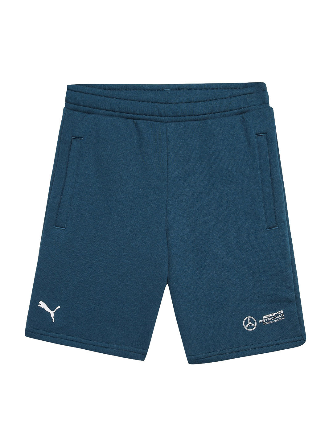 Buy Puma Mercedes AMG Petronas Motorsport Kids Cotton Sports Shorts ...