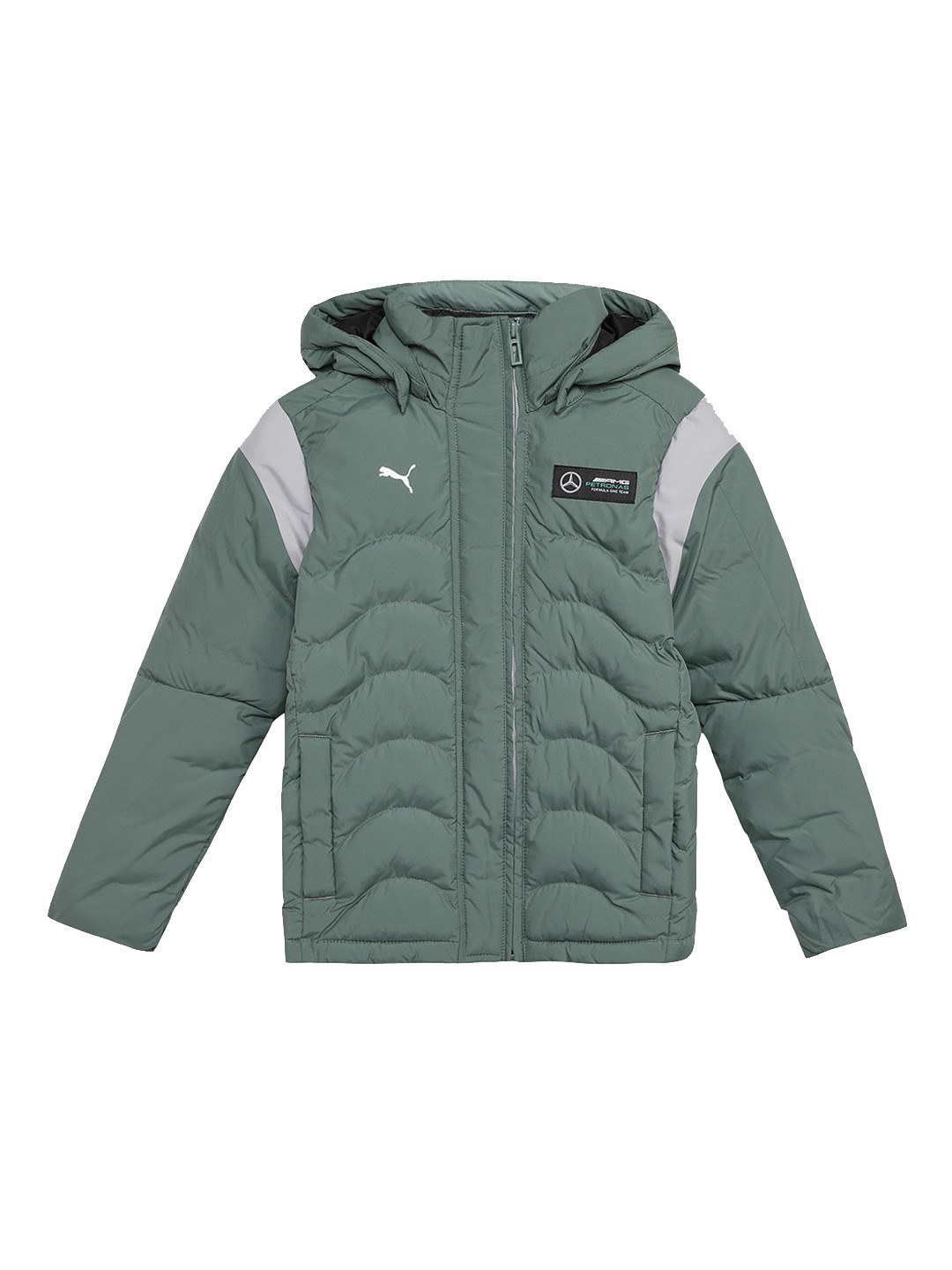 Buy PUMA Motorsport Kids Mercedes AMG PETRONAS MT7 Ecolit Youth Padded ...