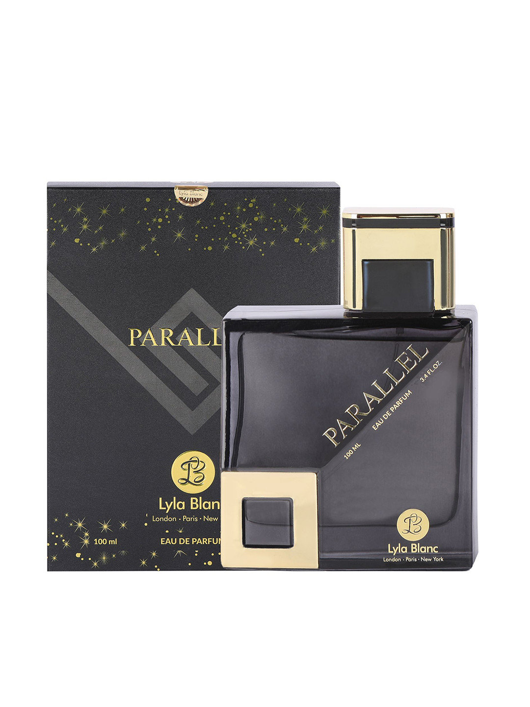 Buy Lyla Blanc Parallel Invincible Black Long Lasting Eau De Parfum 100 ...