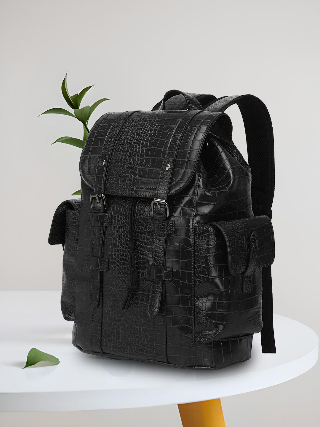 Buy FUR JADEN Unisex Textured Backpack Up To 16 Inch - Backpacks for Unisex 29557478 | Myntra