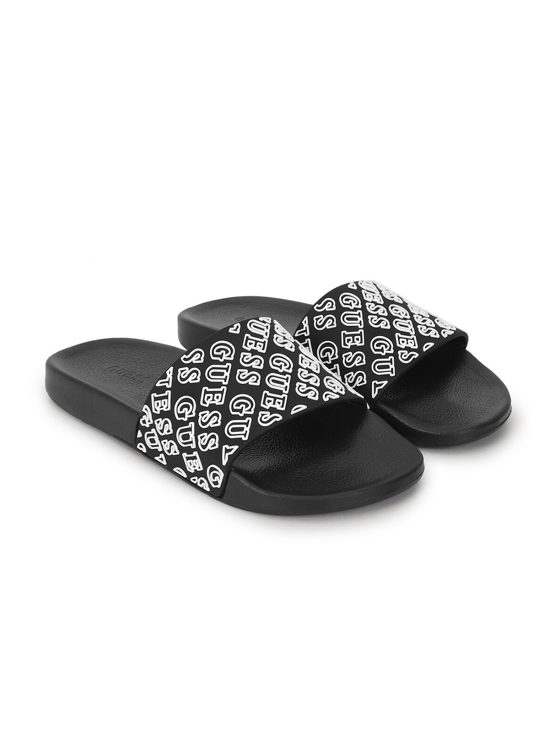 Buy GUESS Men Printed Sliders - Flip Flops for Men 29568590 | Myntra