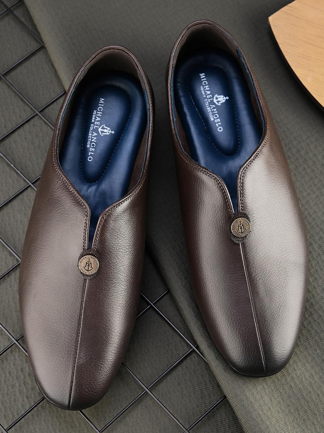 Buy MICHAEL ANGELO Men Formal Slip On Shoes - Formal Shoes for Men ...