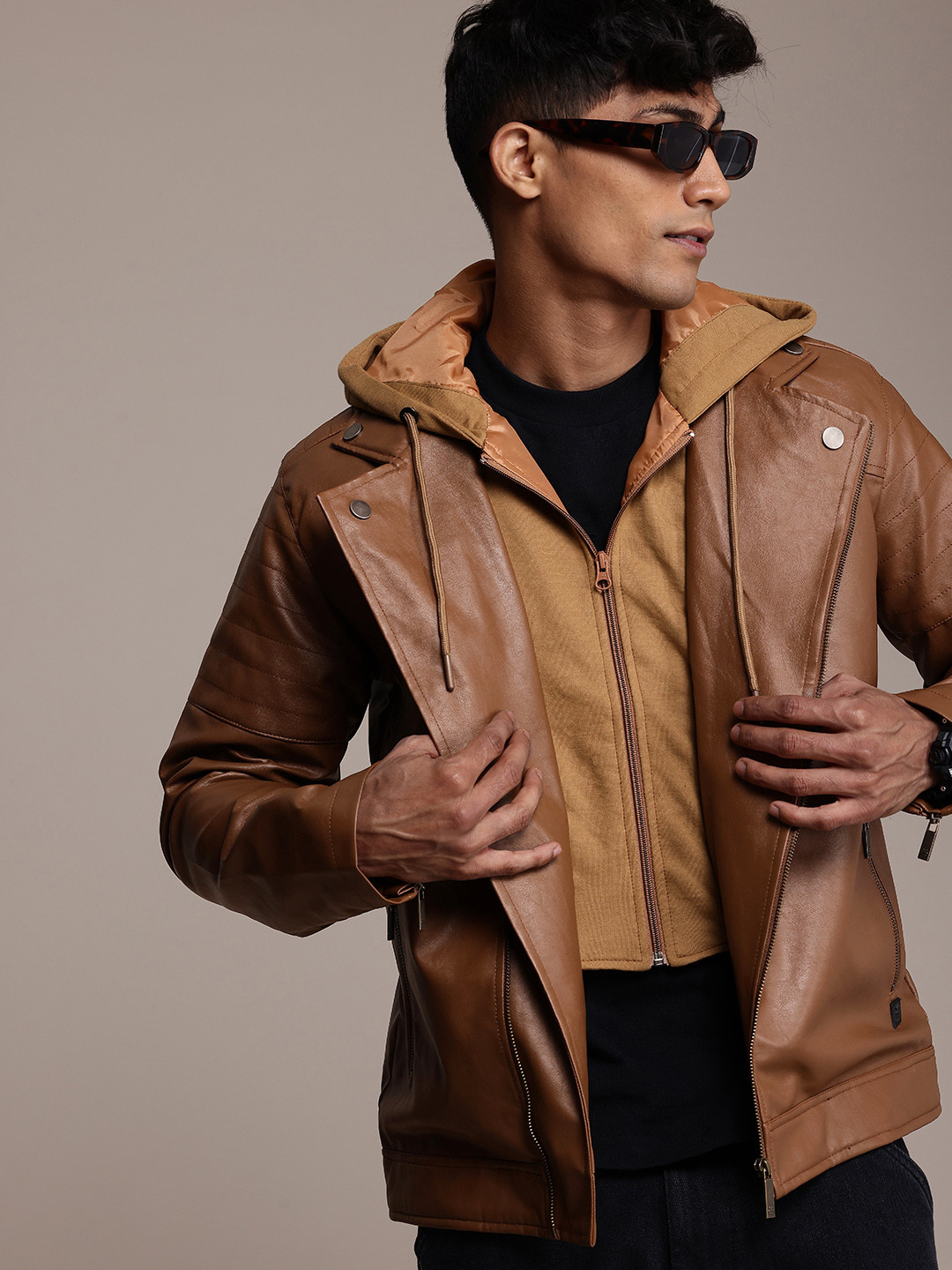 Buy WROGN Hooded Tailored Jacket - Jackets for Men 29581332 | Myntra