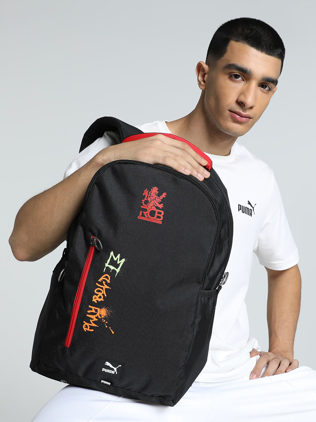 Buy Puma X RCB Unisex Cricket Backpack - Backpacks for Unisex 29582450 ...
