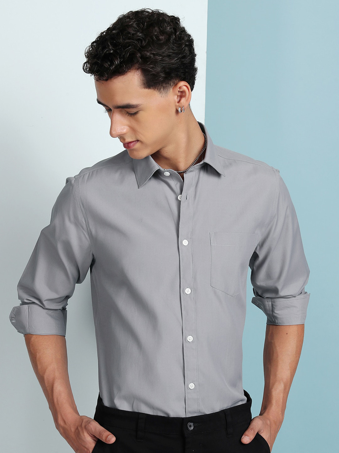 Buy HIGHLANDER Mid Striped Printed Casual Shirt - Shirts for Men ...
